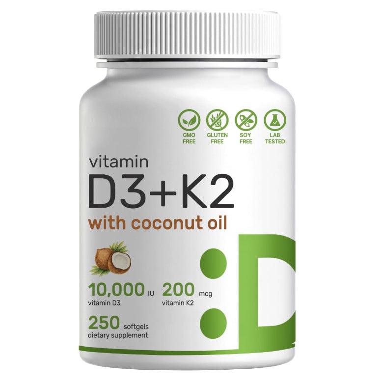 Vitamin D3 K2 Soft Capsules – Small China Town