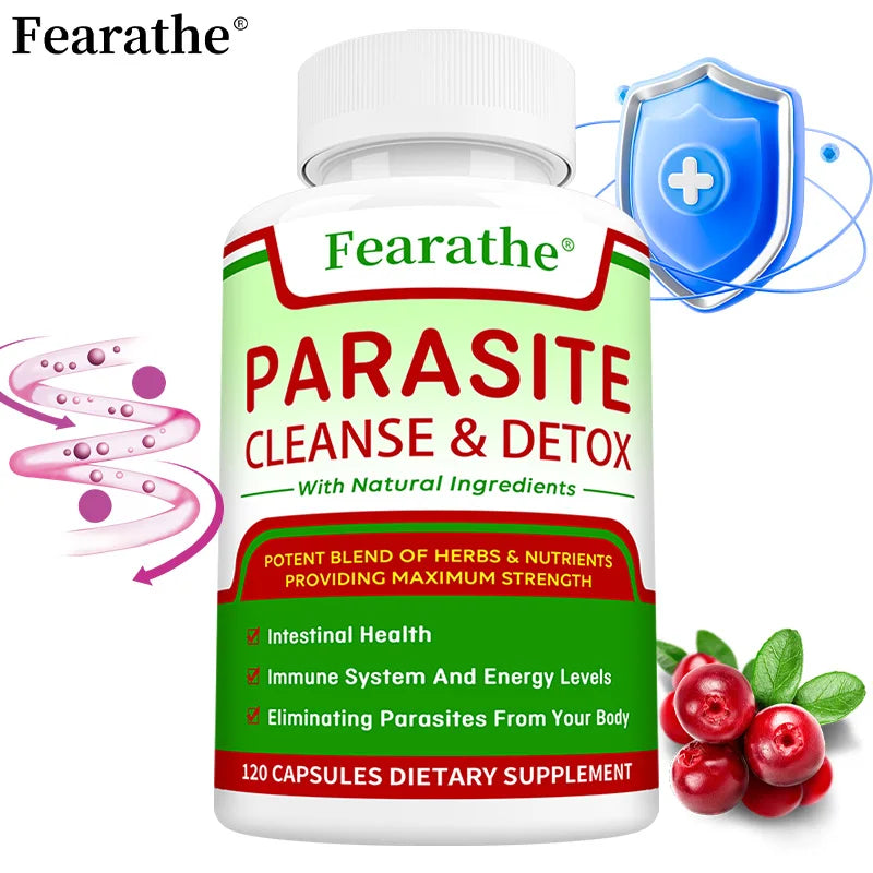 Parasite Cleanse - Bowel Cleansing Supplement, Digestive Health, Immun ...